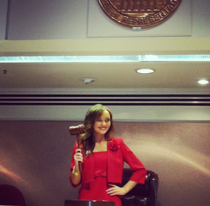 Miss Alabama 2013 Wears 'Roll Tide' Pageant Dress (Photos)