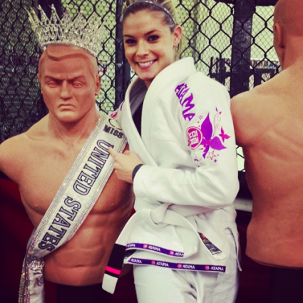 Beauty Queen Whitney Miller Is Now A MMA Fighter