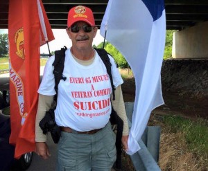 'Walking Marine' Nears D.C. to Urge Release of Americans in Iran