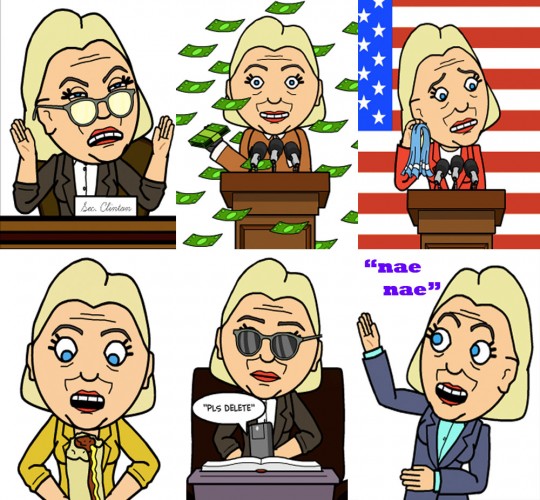 Free Beacon Presents: Hillary Clinton Emojis