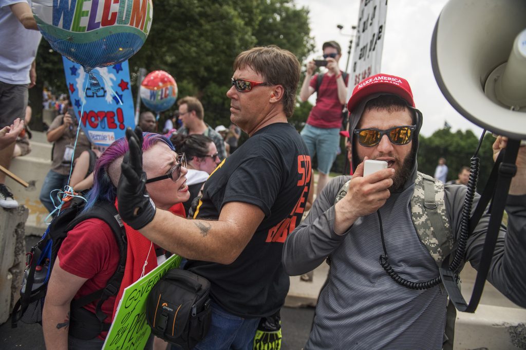 Protesters Interrupt Energy Discussion With Dem Governors