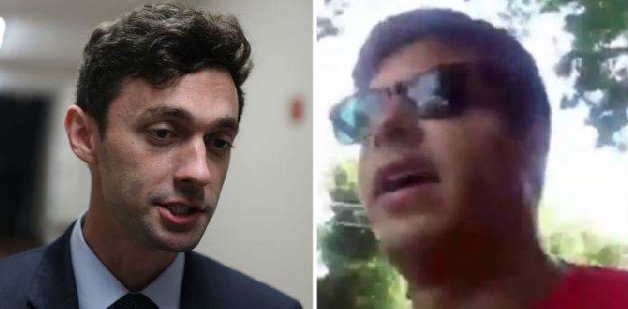 VIDEO: It Took Two Hours To Walk From Jon Ossoff's House to Georgia's ...