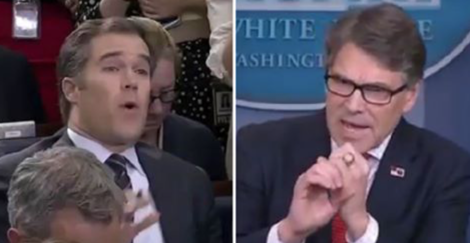 Perry Waves Off Reporter Who Reminds Him He Called Trump a 'Cancer on ...