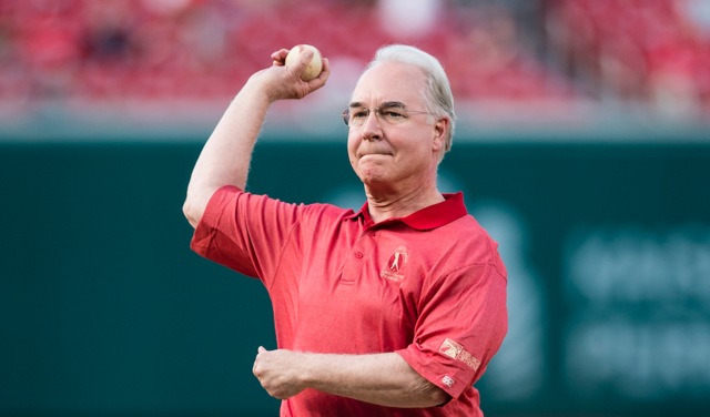 Tom Price Throws First Pitch at Nationals Game Amid Boos From the Crowd