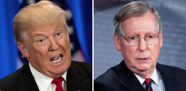 Trump Continues Attacks on McConnell After His 'Excessive Expectations ...