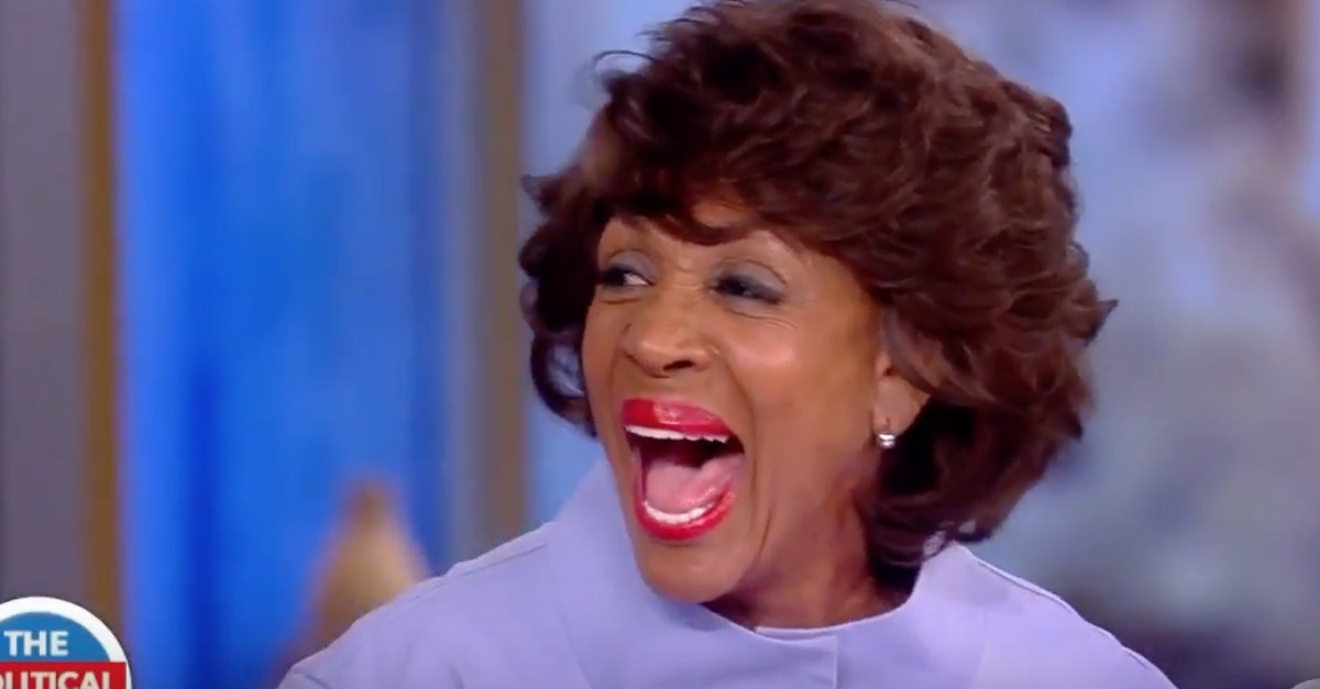 Waters: 'I'm Not Running for Anything Except the Impeachment of Trump'