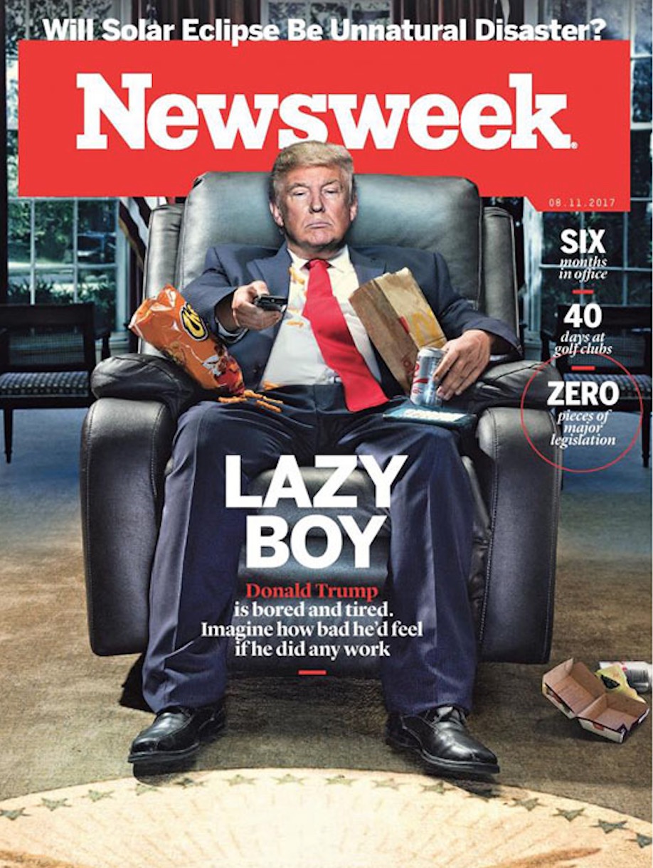 Comparing How the Media Portrays Trump and Obama on Magazine Covers