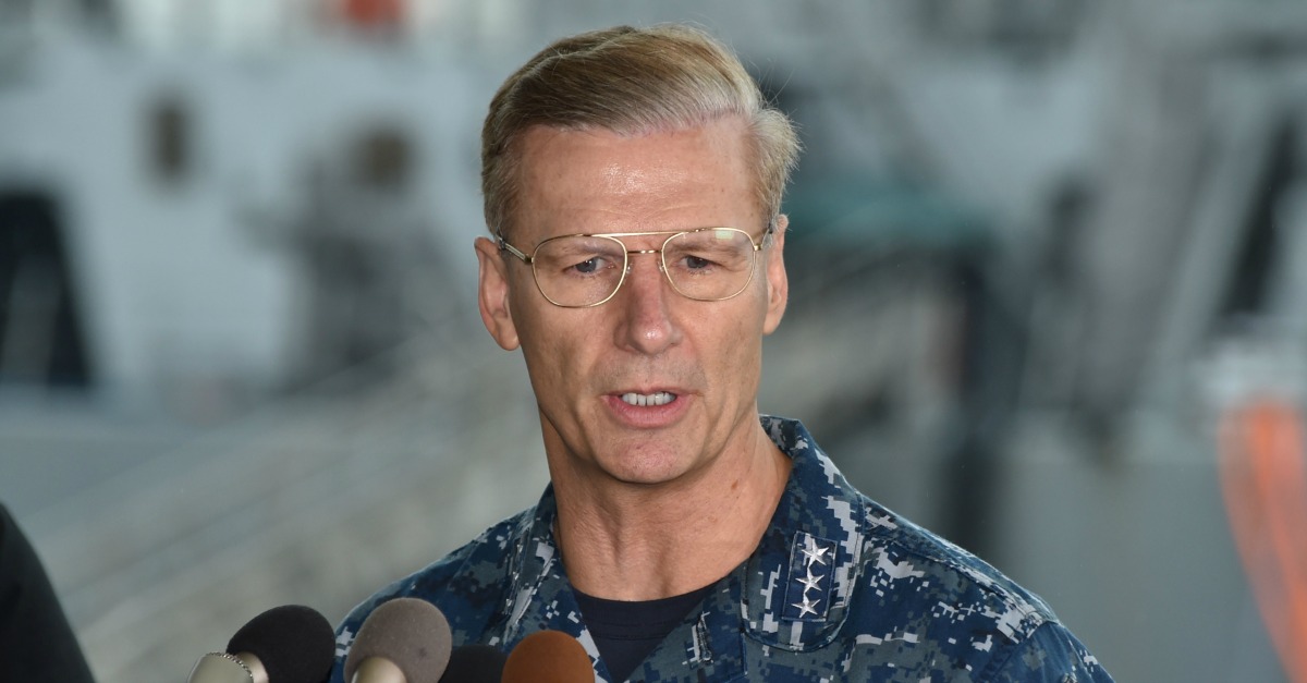 Navy 7th Fleet Commander Relieved of Command Following Pacific Collisions