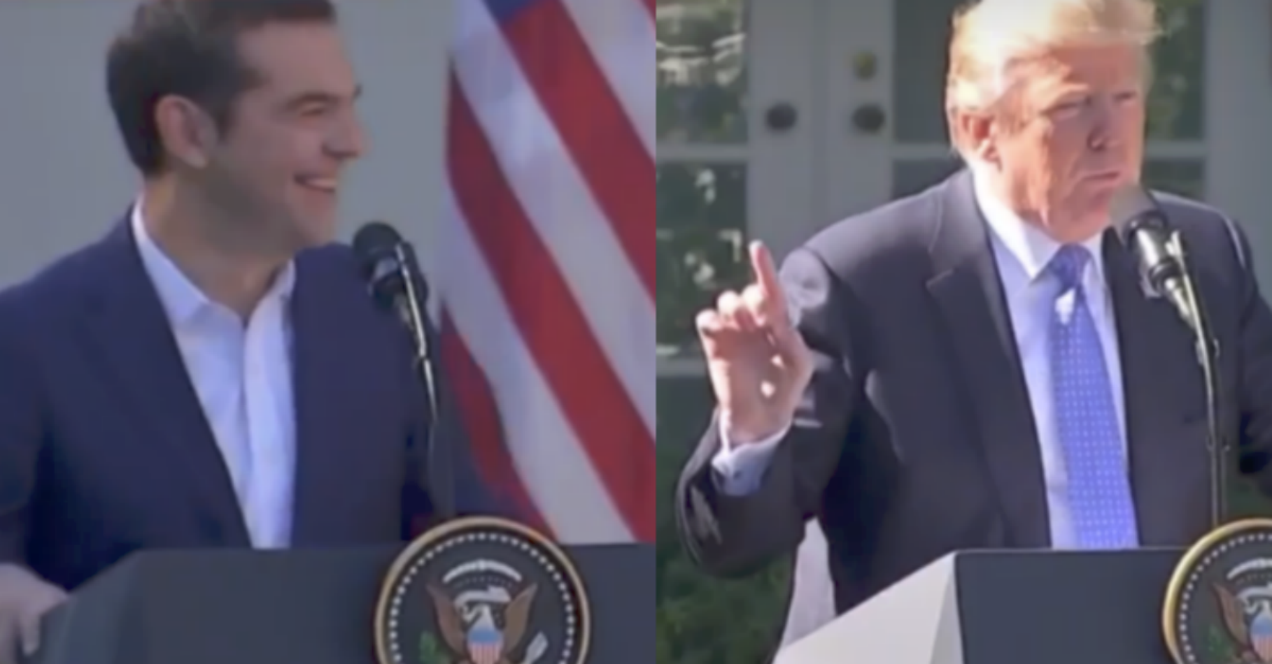 Trump Jokes He Wishes He'd Known Greek Prime Minister Once Called Him ...