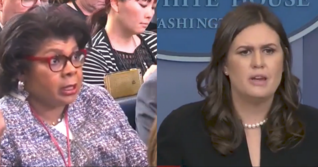 Huckabee Sanders Puts an End to April Ryan's 'Pie Gate' Scandal