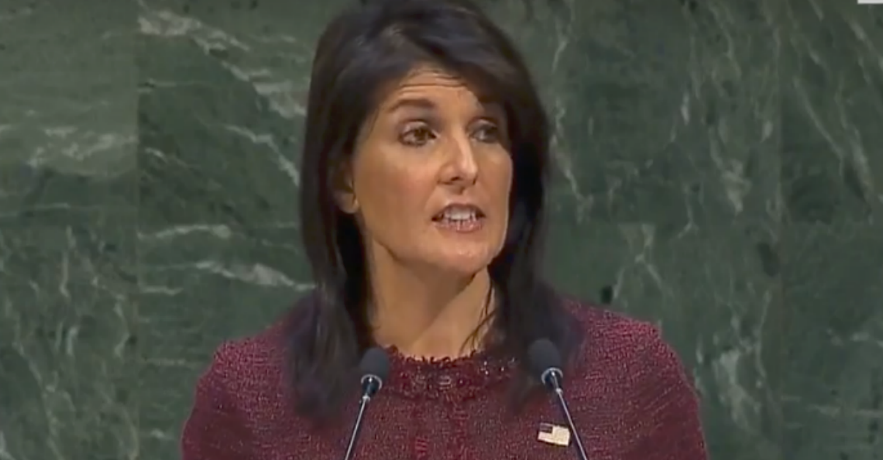 Haley at U.N.: The U.S. Will Remember This Day When It Was 'Singled Out ...
