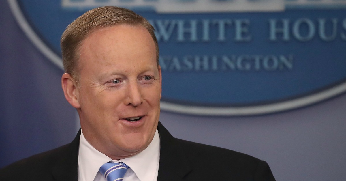 Spicer Signs Book Deal to Slam the Media's 'Rampant Hostility' Against ...