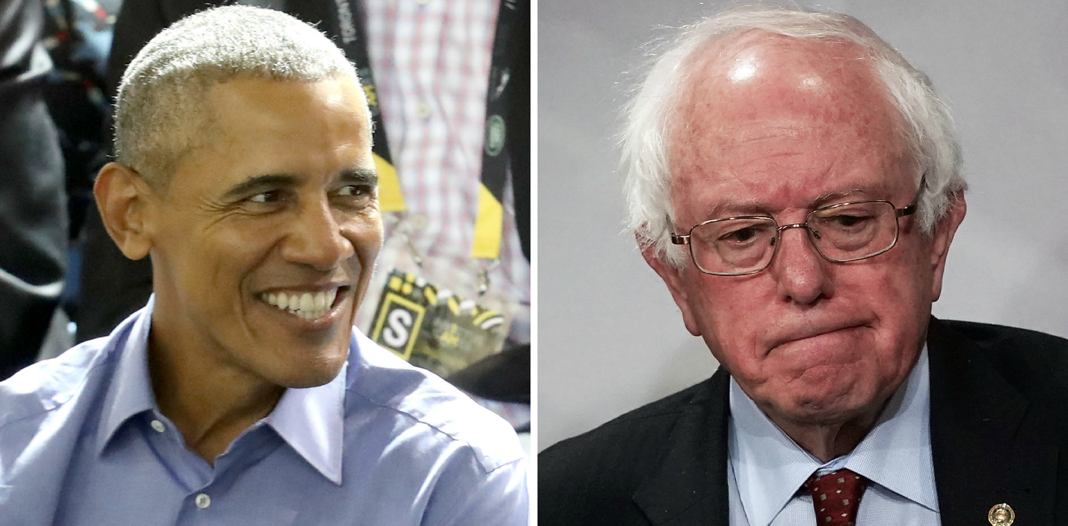 Sanders Under Fire for Comments 'Dismissing' Obama's Accomplishments