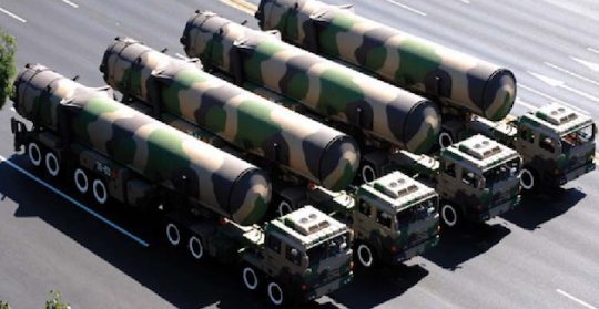 China Flights Tests New Multi-Warhead ICBM