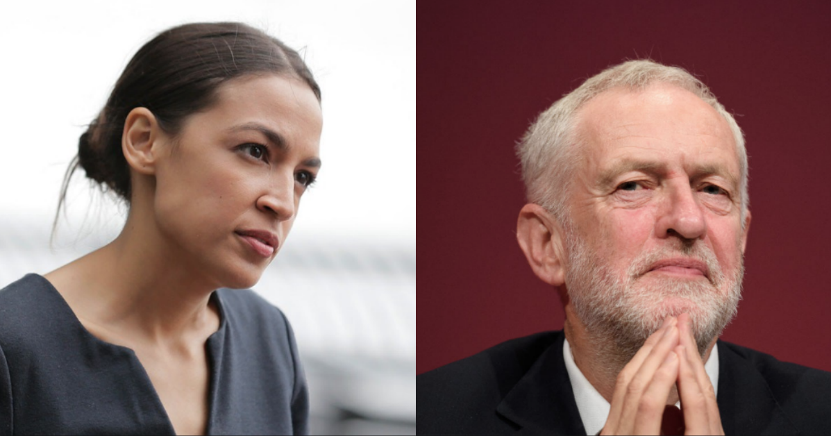 Ocasio-Cortez Touts Phone Call With Known Anti-Semite Jeremy Corbyn