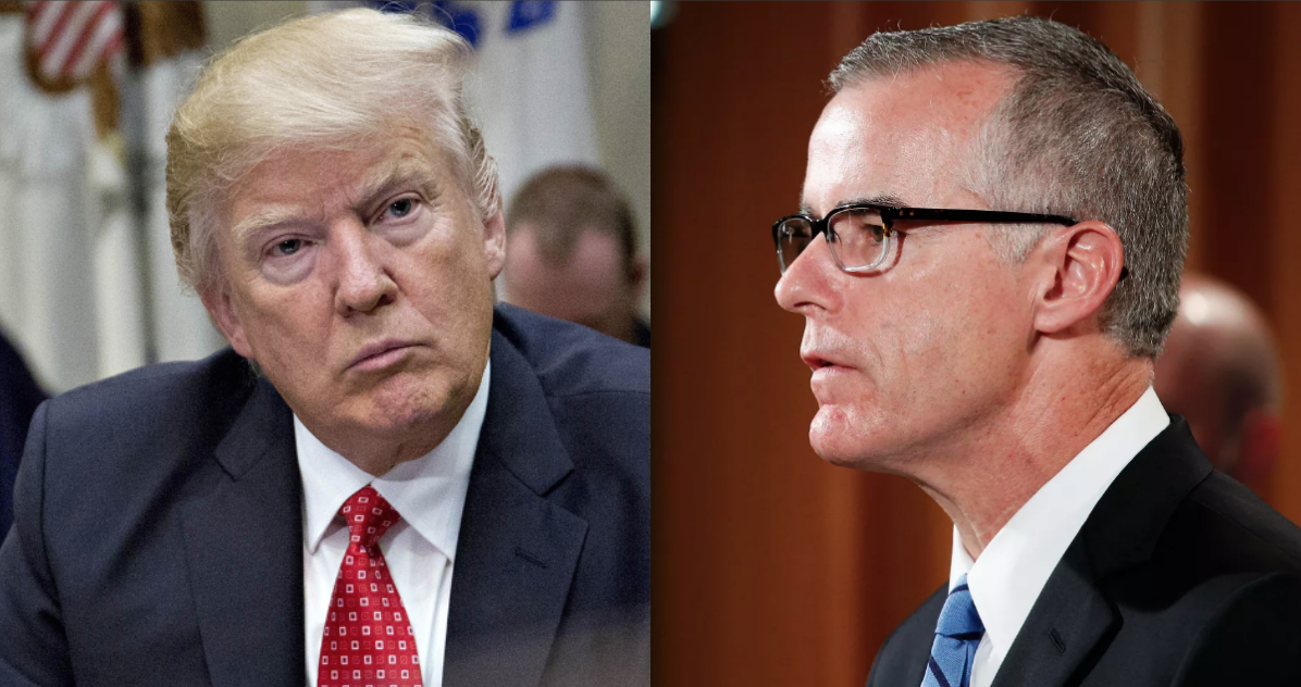Trump: McCabe Is Like 'A Poor Man's J. Edgar Hoover'