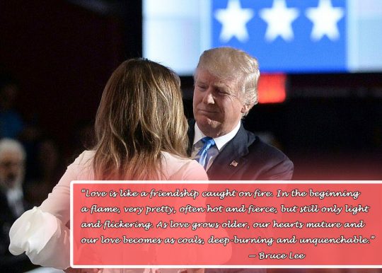 Happy Valentine's Day! These Photos of Donald Trump Cherishing His Wife ...