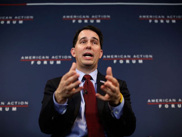 Walker Ending Term With $588.5 Million Budget Surplus
