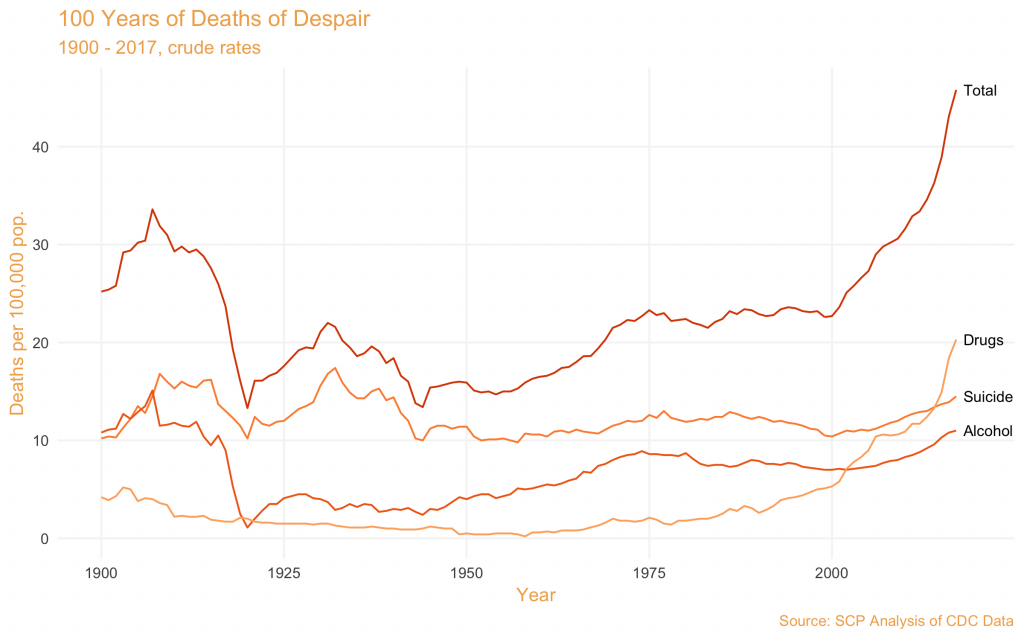 'Deaths of Despair' Might Not Be About Despair After All