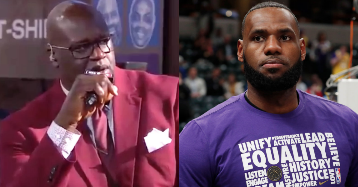 Shaq Defends American Values, Stands Up For Free Speech
