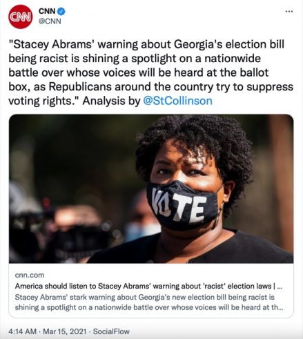 OOPS: Media Warned of 'Jim Crow 2.0,' Now Black Turnout Is Soaring