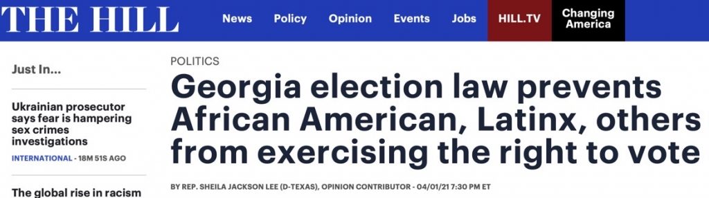 OOPS: Media Warned of 'Jim Crow 2.0,' Now Black Turnout Is Soaring