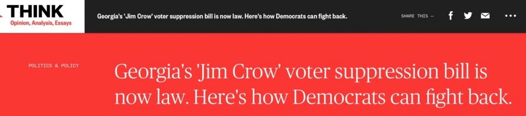 OOPS: Media Warned of 'Jim Crow 2.0,' Now Black Turnout Is Soaring