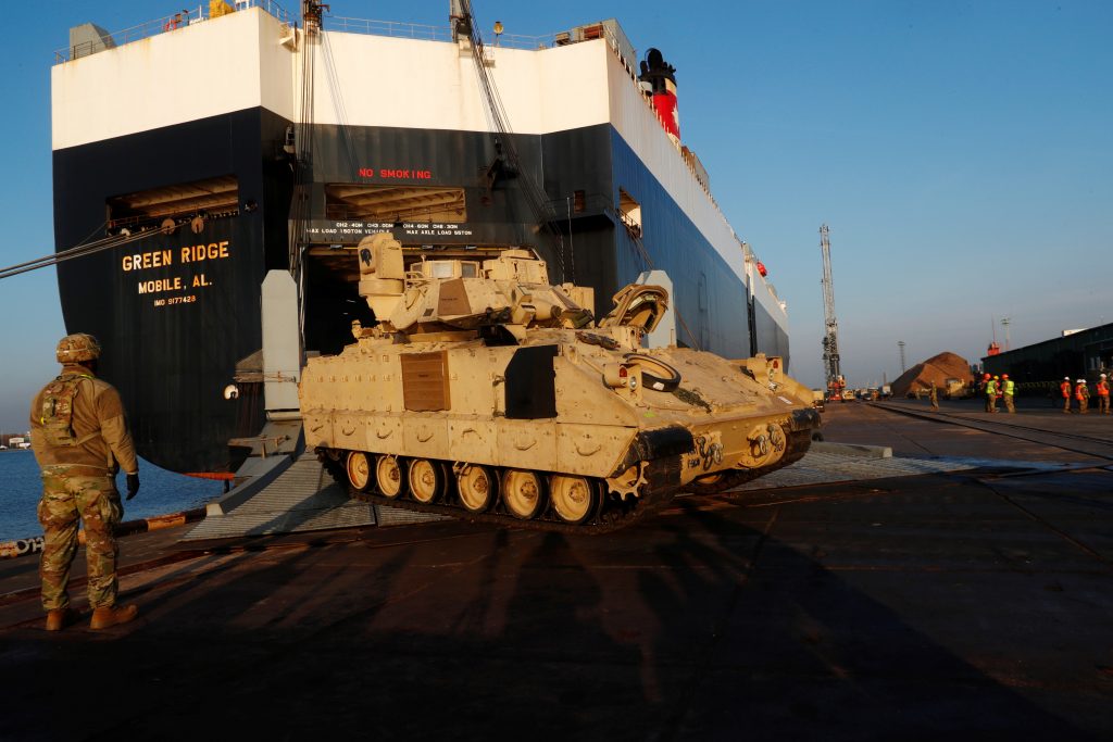 US to Send 50 Armored Combat Vehicles to Ukraine