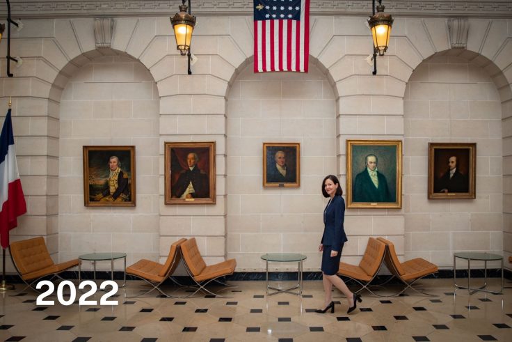 U.S. Ambassador to France Hides Embassy’s Historic Portraits in the ...