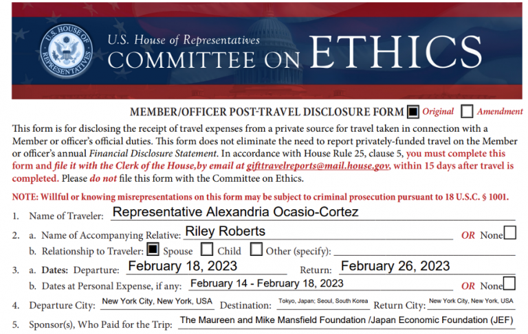 Is AOC Married? Her Office Says No. Her Legal Filings in Congress Say ...