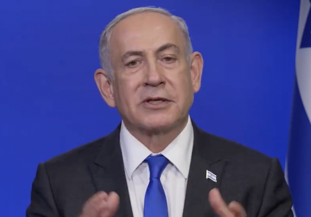 Netanyahu Decries 'Anti-Semitic Mobs' Overtaking American Campuses