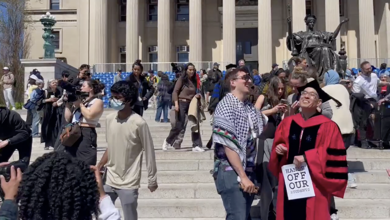 Columbia Professors Declare Solidarity With Student Protesters and Call ...