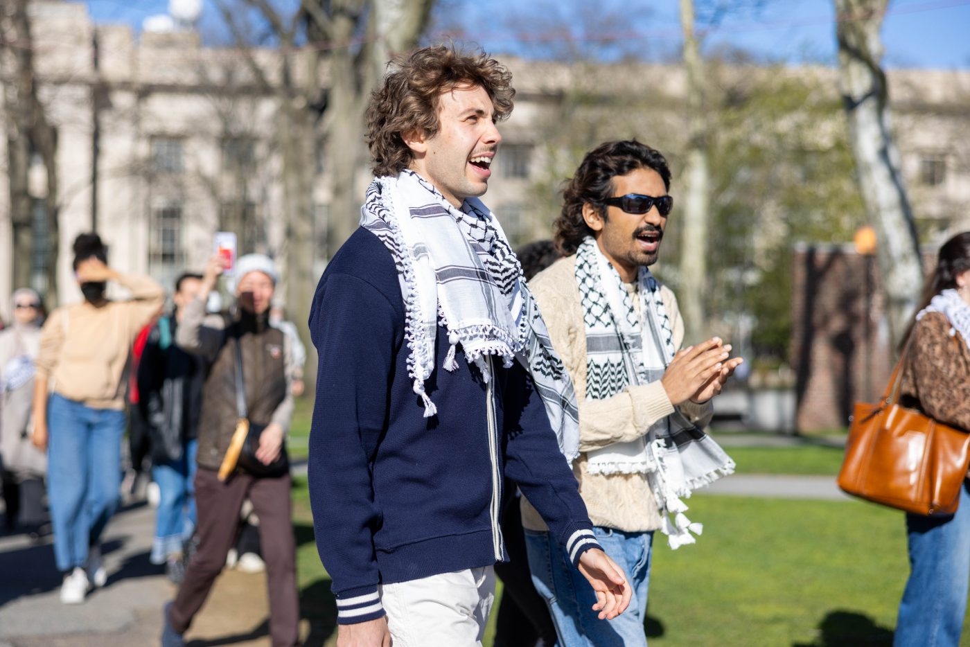 Harvard Grads Walk Out of Commencement, Yell 'Free Palestine'