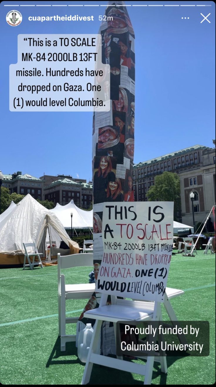 Columbia Protesters Reestablish Encampment and President Shafik Returns ...