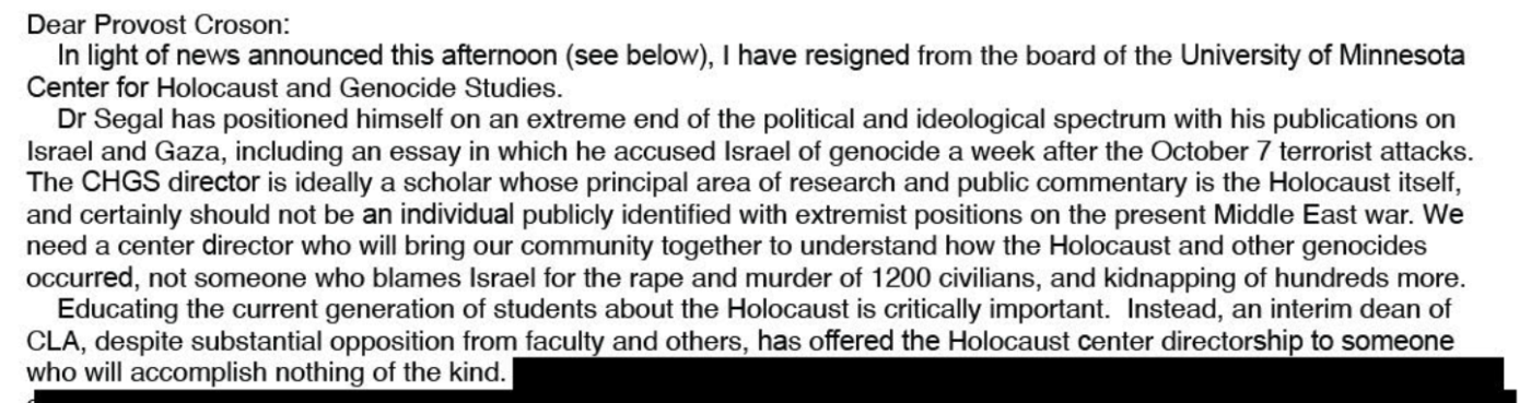 He Accused Israel of Genocide Days After Oct. 7. The University of ...