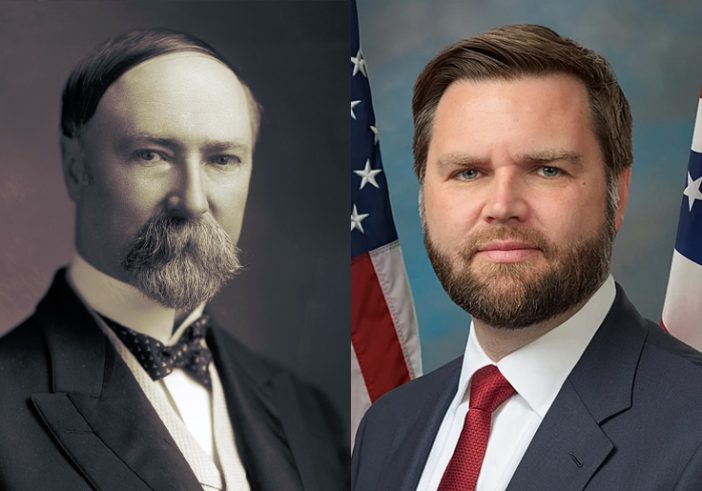 HISTORIC: Bearded Vance Overcomes Century-Old 'Fur Ceiling' with VP Nom