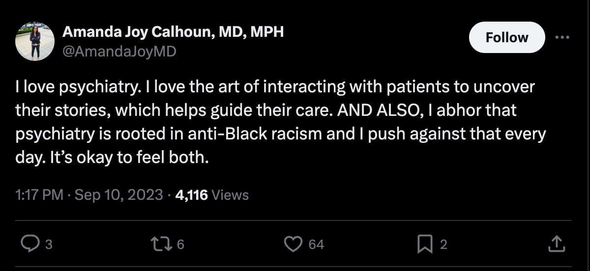 She's Chief Resident of Yale's Child Psychiatry Program. She Also Says ...