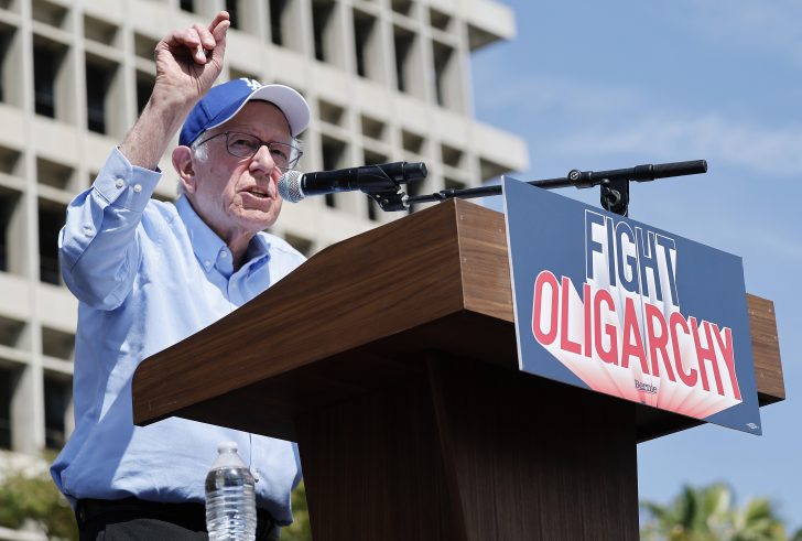 Bernie Sanders Spent $221K on Private Jets Amid 'Fighting Oligarchy' Tour