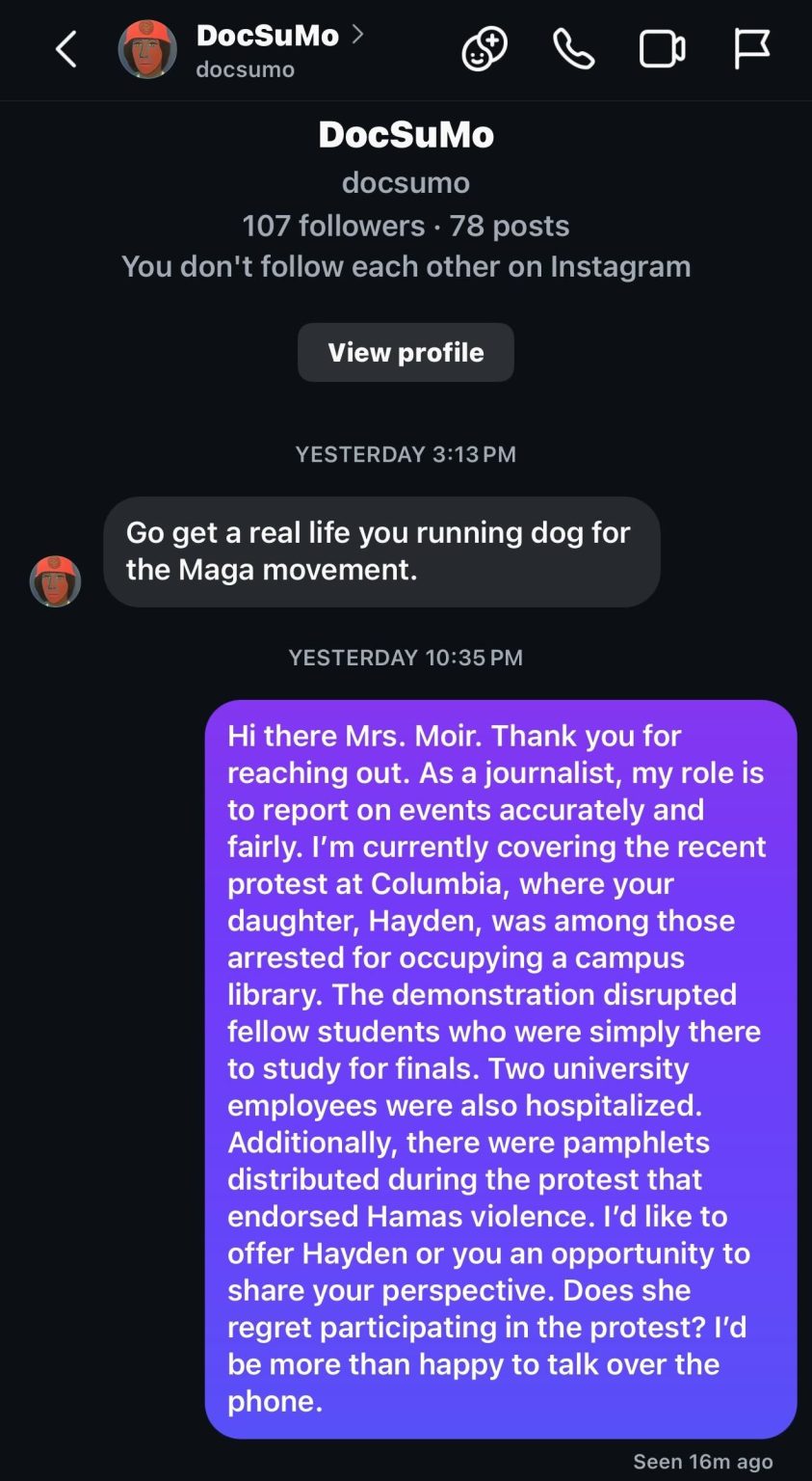 Here’s the Full List of Everyone Arrested for Storming Columbia Library