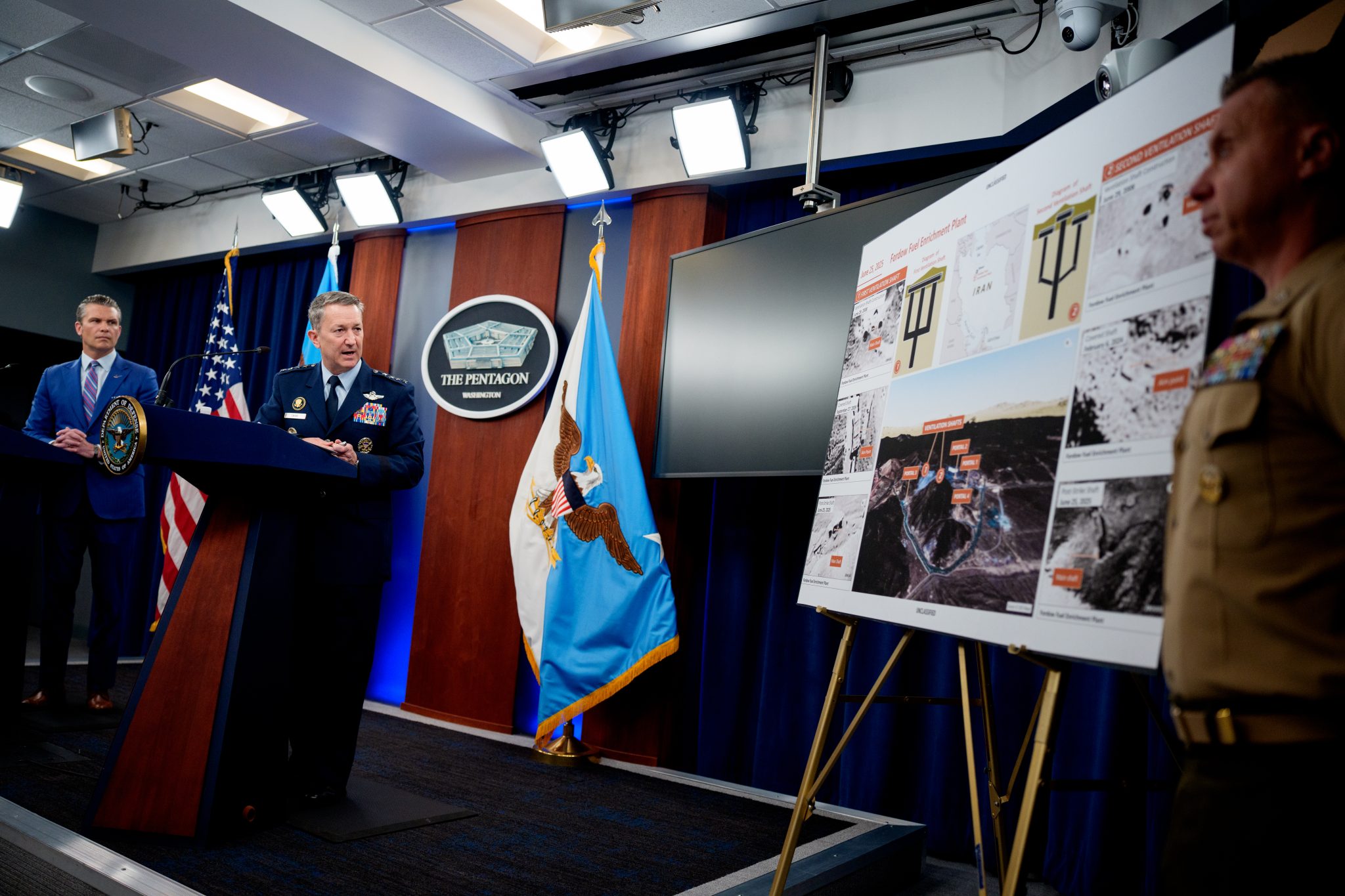 Hegseth: US Bombs Struck Iran's Fordow Nuclear Facility Through Vent ...