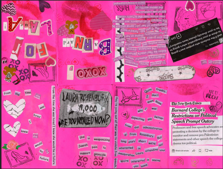 Anti-Israel pamphlets from group behind Columbia encampments line ...