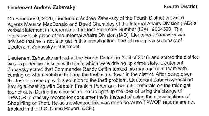 A DC Police Sergeant Exposed Her Superiors for Misclassifying Crimes To ...