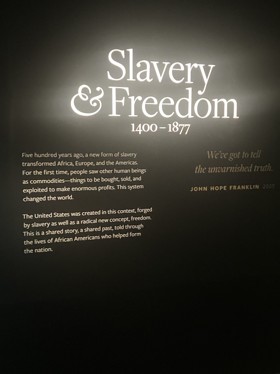 Smithsonian African American History Museum Celebrates Violent Nation ...