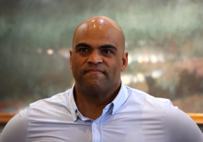 Texas Senate Candidate Colin Allred Holds Voter Registration Drive at ...