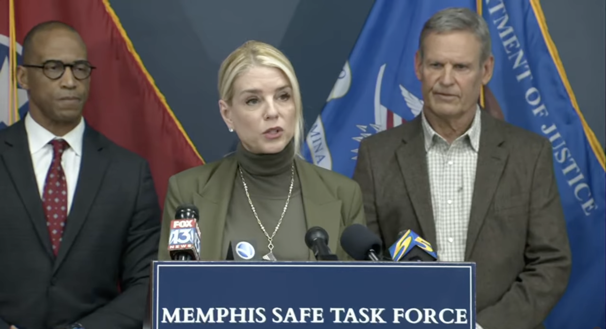 Bondi: Memphis Murder Rate Cut Nearly in Half Since Launch of Federal ...