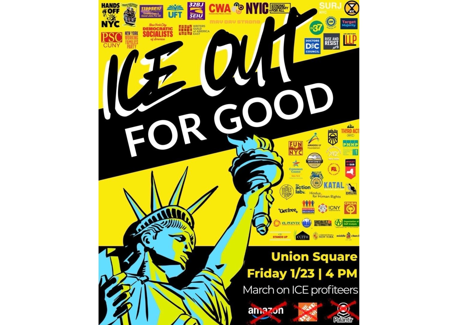 Nationwide Anti-ICE Protests Reveal How Unions and Organized Leftist ...