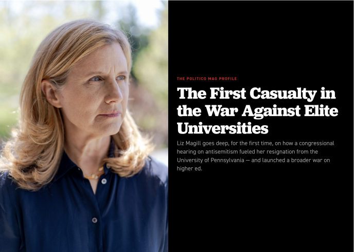 Former Penn President Liz Magill, Who Resigned in Disgrace After ...